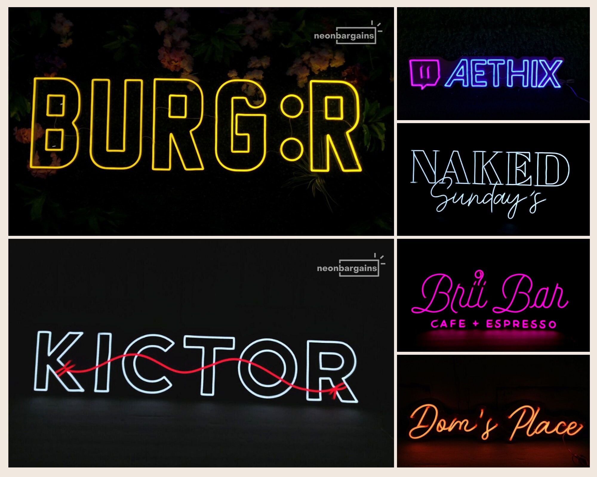 Custom Neon Sign Custom Logo Sign Led Sign Logo Sign for - Etsy Canada