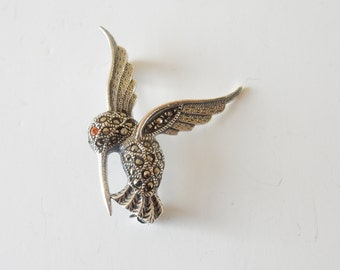 Hummingbird brooch | Etsy