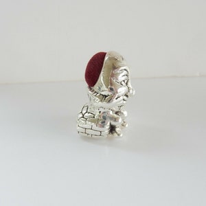 Sterling Silver Humpty Dumpty Pin Cushion Nursery Rhyme - Etsy