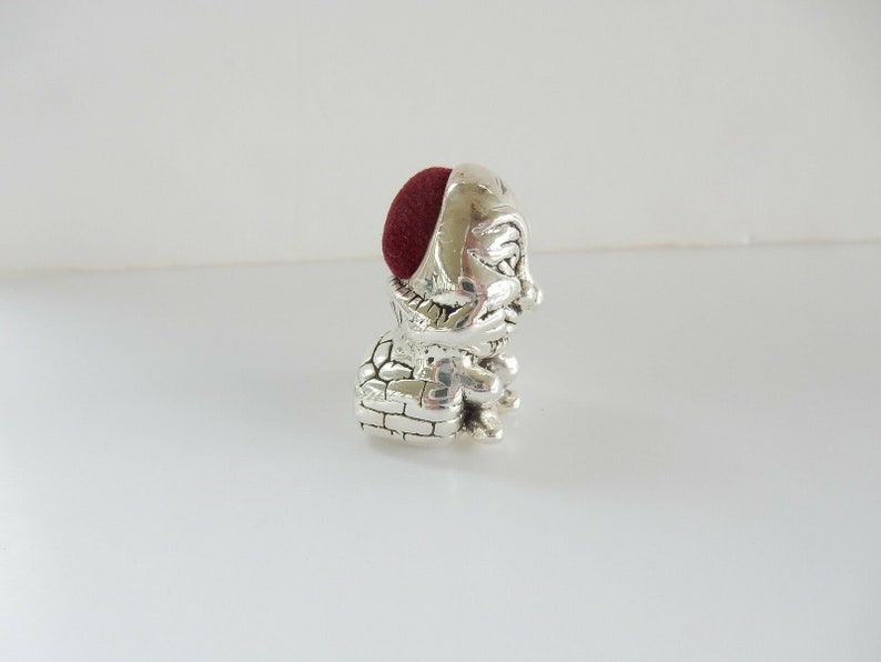 Sterling Silver Humpty Dumpty Pin Cushion Nursery Rhyme - Etsy