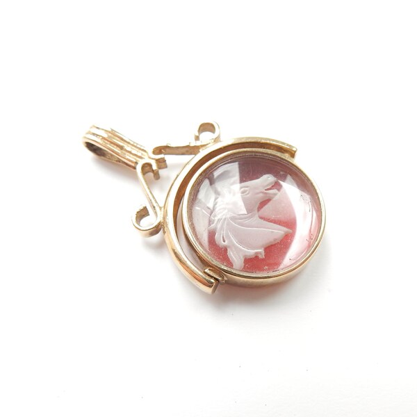 Intaglio Pendant - Etsy