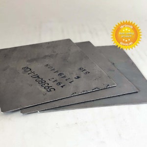 3 Pcs Titanium Bulletproof Plates for Body Armor 105115 Mm Thick 1.2 Mm ...