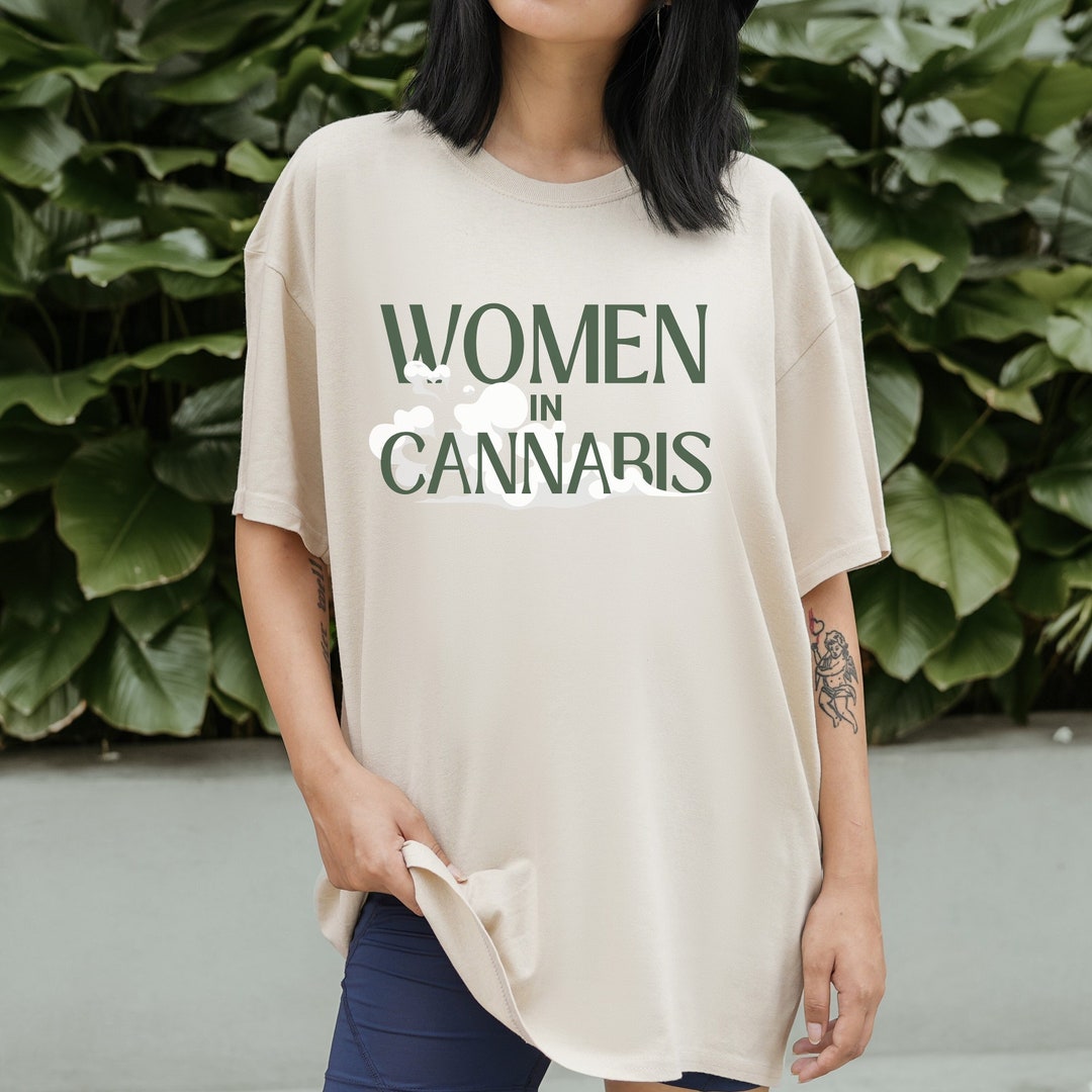Women in Cannabis Shirt, Feminist Budtender Gift, Stoner Gift for ...