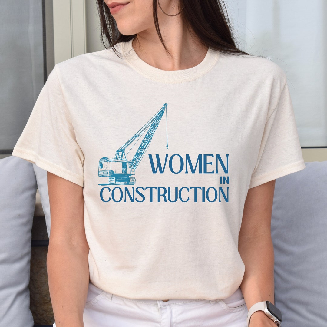 Women in Construction Shirt, Blue Collar Women T-shirt, Working Women ...