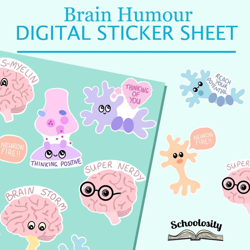 Cute Psychology Stickers - Etsy