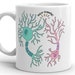 Neuron Types Mug Neuroscience Brain Mug Life Science Mug - Etsy