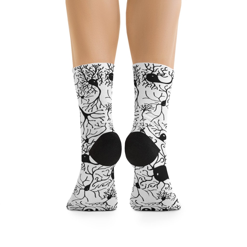 Whimsical Neuron Socks, Neuroscience, Neurology Gifts, Funny Graduation ...