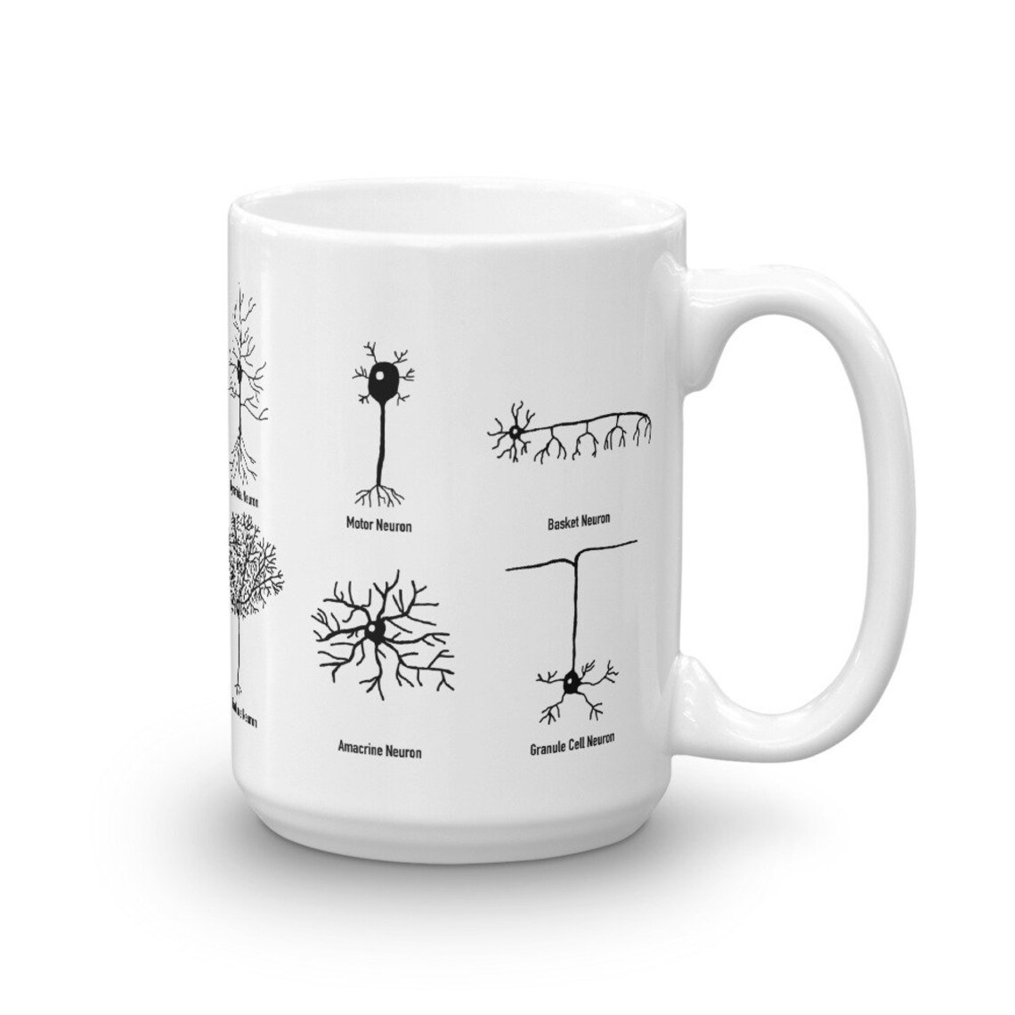 Neuron Types Mug, Neuroscience, Brain, Mug Life, Science Mug, Geeky Mug ...