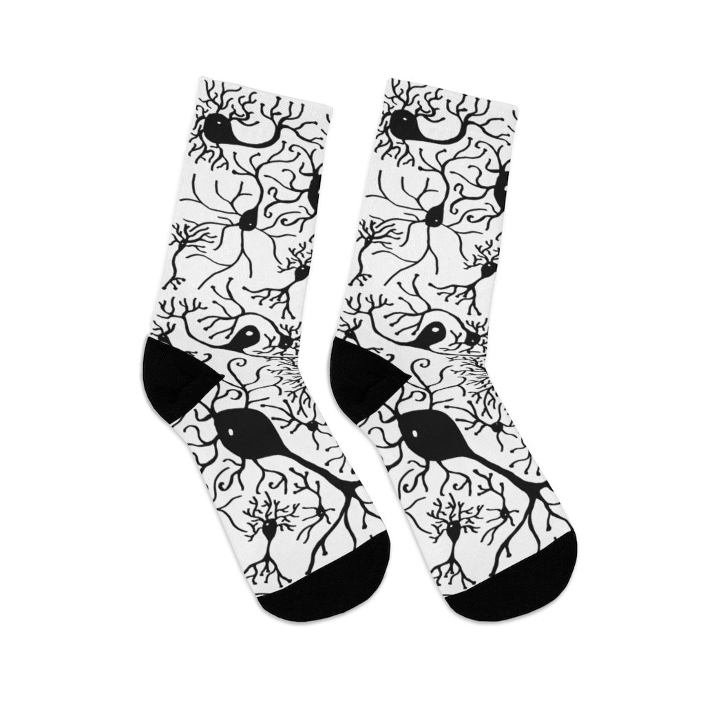 Whimsical Neuron Socks, Neuroscience, Neurology Gifts, Funny Graduation ...