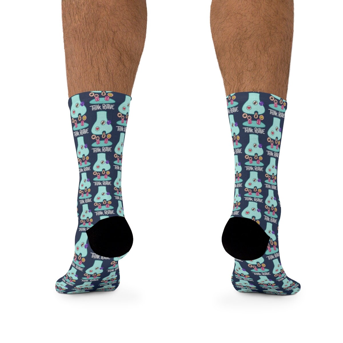 Think Positive Synapse Socks, Neuroscience Gifts, Neurology Resident ...