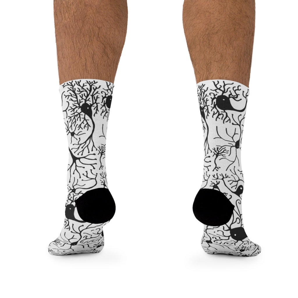 Whimsical Neuron Socks, Neuroscience, Neurology Gifts, Funny Graduation ...