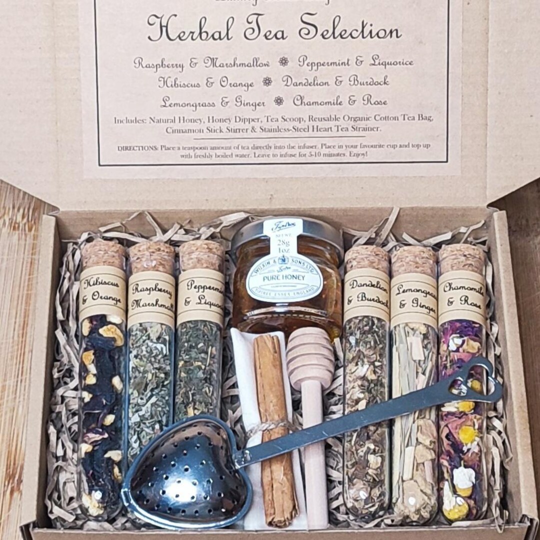 Herbal Tea Gift Set. the Perfect Gift for Tea Lovers. Herbal Tea ...