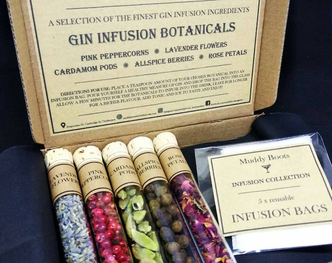 Gin Infusion Botanicals the Perfect Gift for Gin Lovers. Gin - Etsy UK