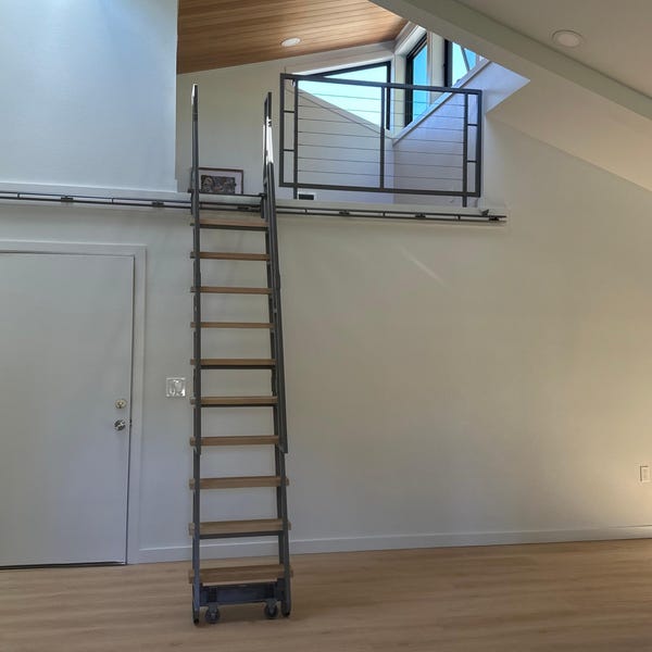 Loft Ladder With Handrail - Etsy