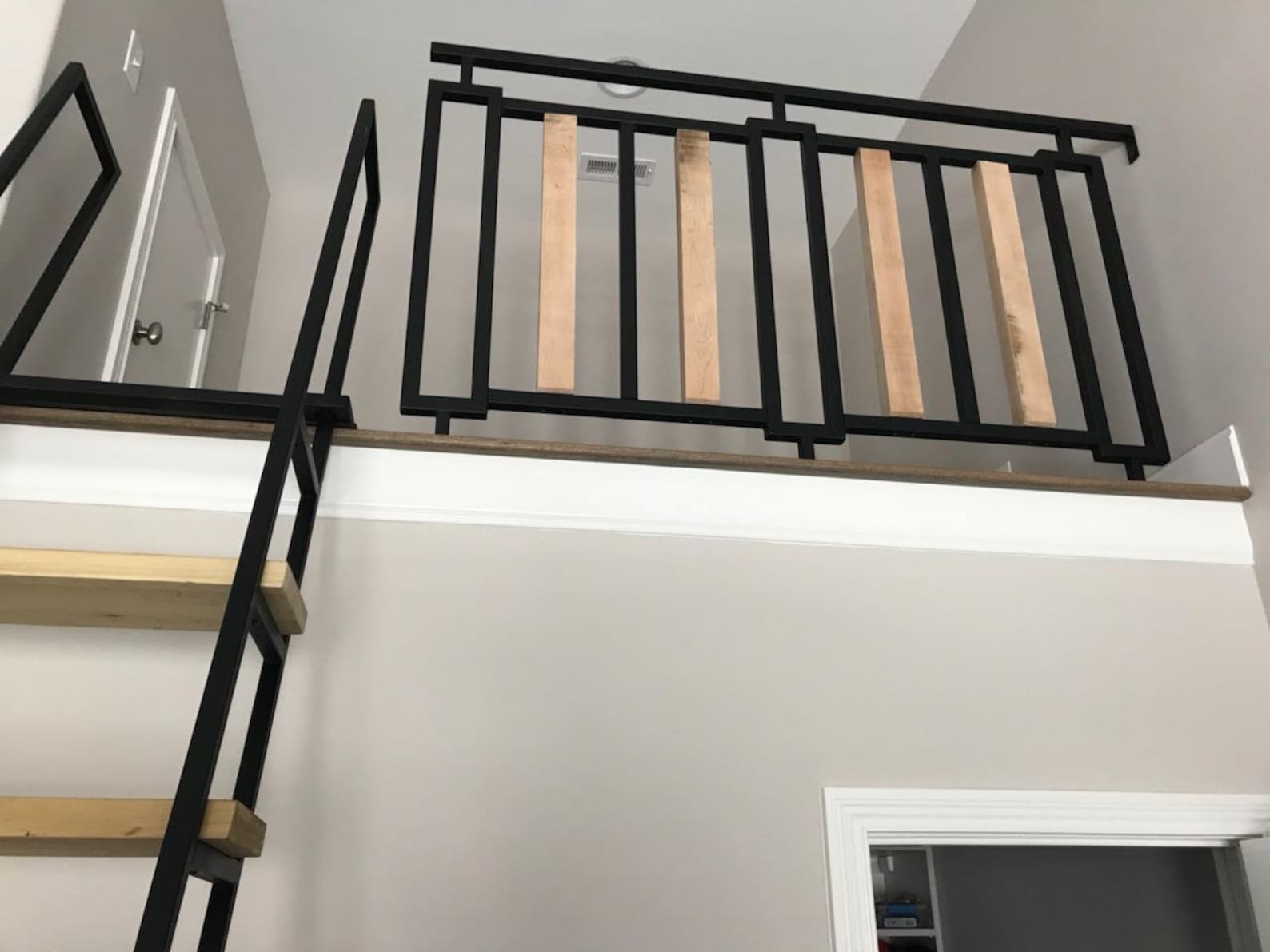 Railing System - Industrial/modern Design - Custom Made - Steel & Wood ...