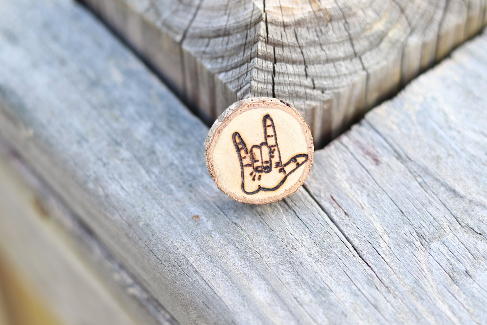 I Love You Sign Language Magnet ASL Magnet Sign Language - Etsy