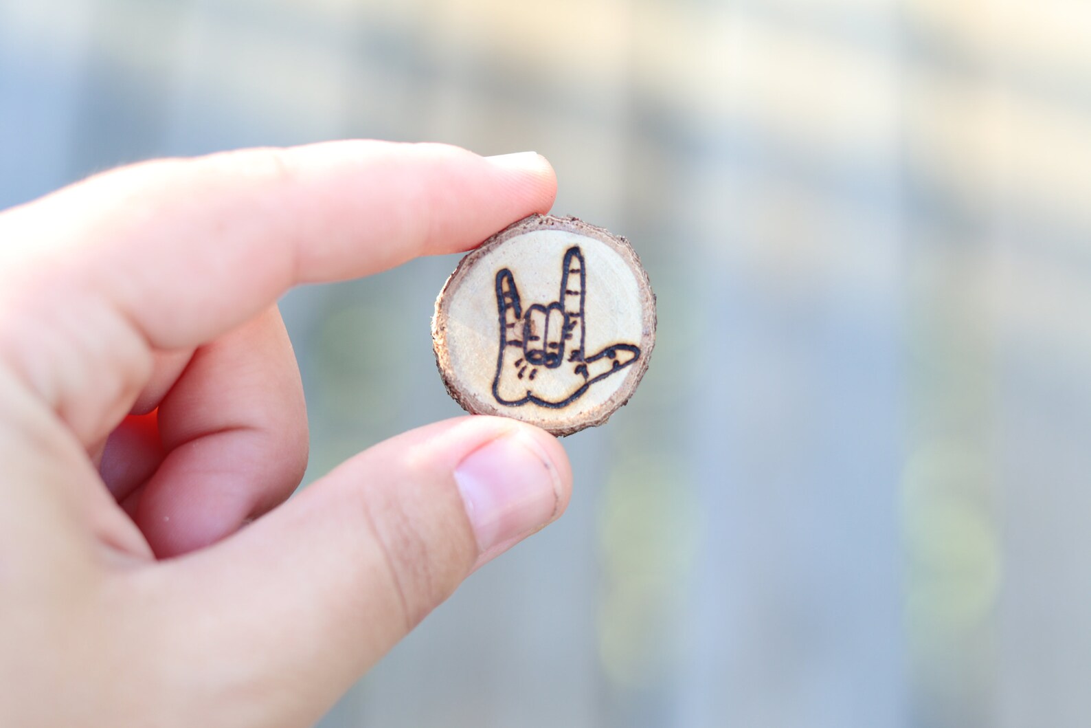 I Love You Sign Language Magnet ASL Magnet Sign Language - Etsy