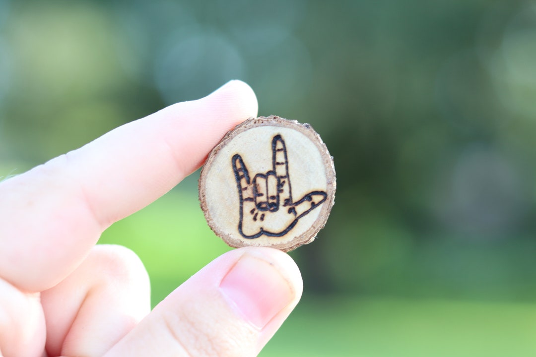 I Love You Sign Language Magnet ASL Magnet Sign Language - Etsy