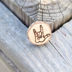 I Love You Sign Language Magnet ASL Magnet Sign Language - Etsy