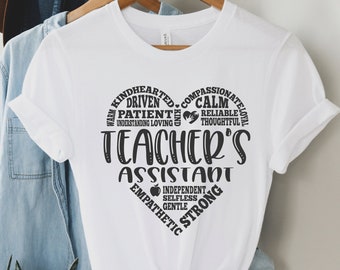 Teacher Assistant Shirt Need Heroes Too Assistant Shirts - Etsy