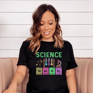 Science Teacher Shirt, Cute Science Teacher Tshirt, Science Nerdy T ...