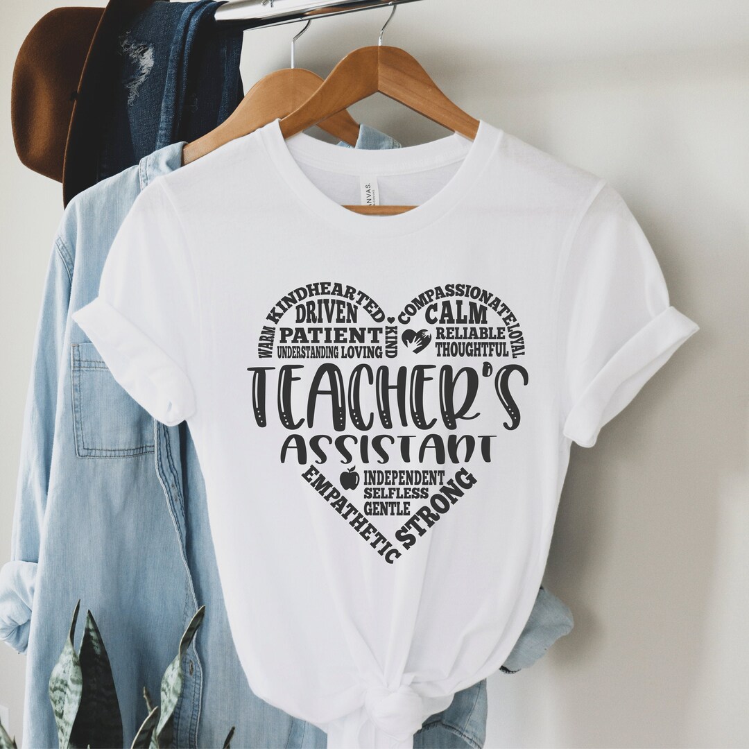 Teachers Assistant Shirt, Best Teaching Assistant Ever Shirt, Teaching ...