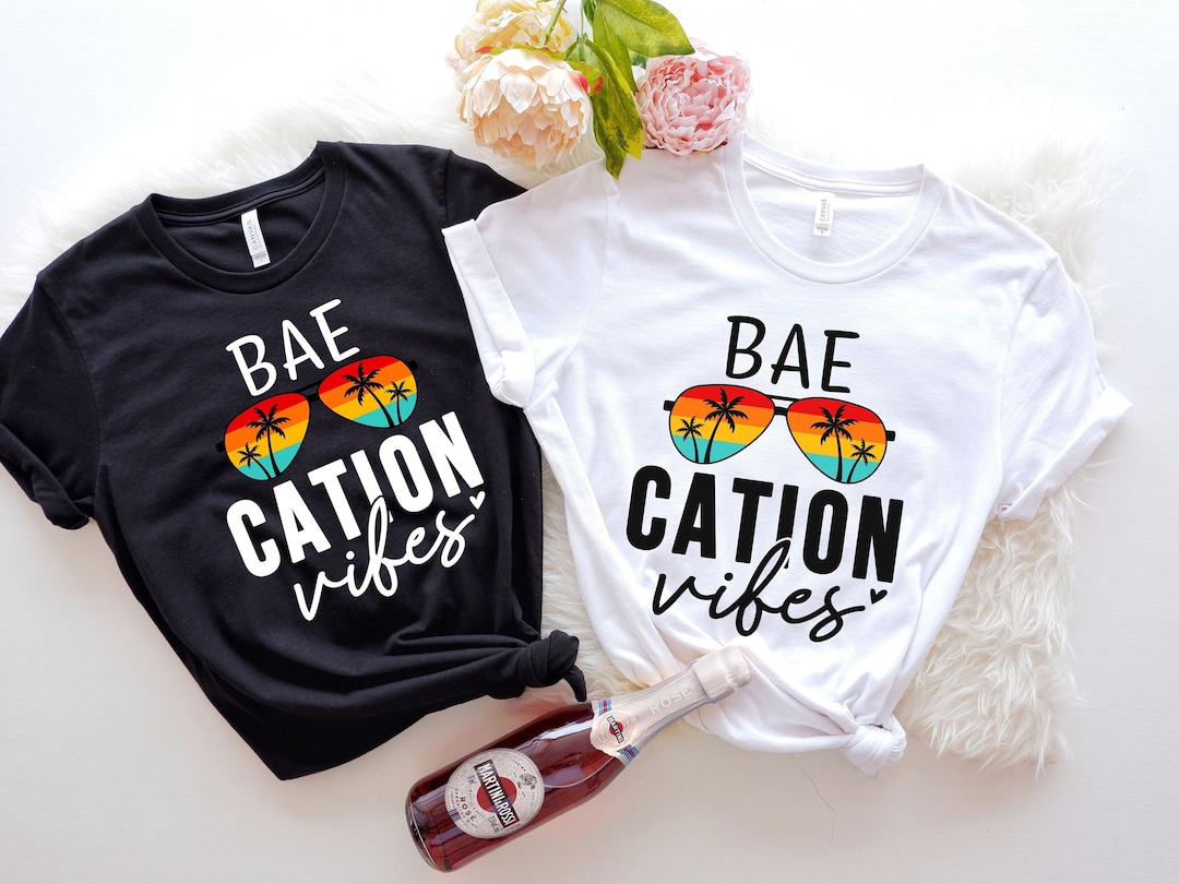 Baecation Shirts, Couples Travel Shirt, Couples Trip Shirt, Matching ...
