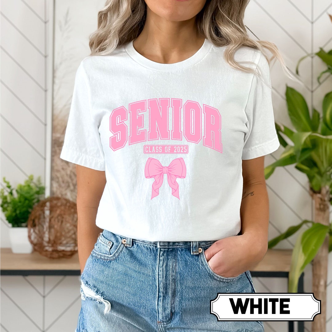 Coquette Senior Class of 2025 Graduation Shirt, Senior 2025 Grad ...