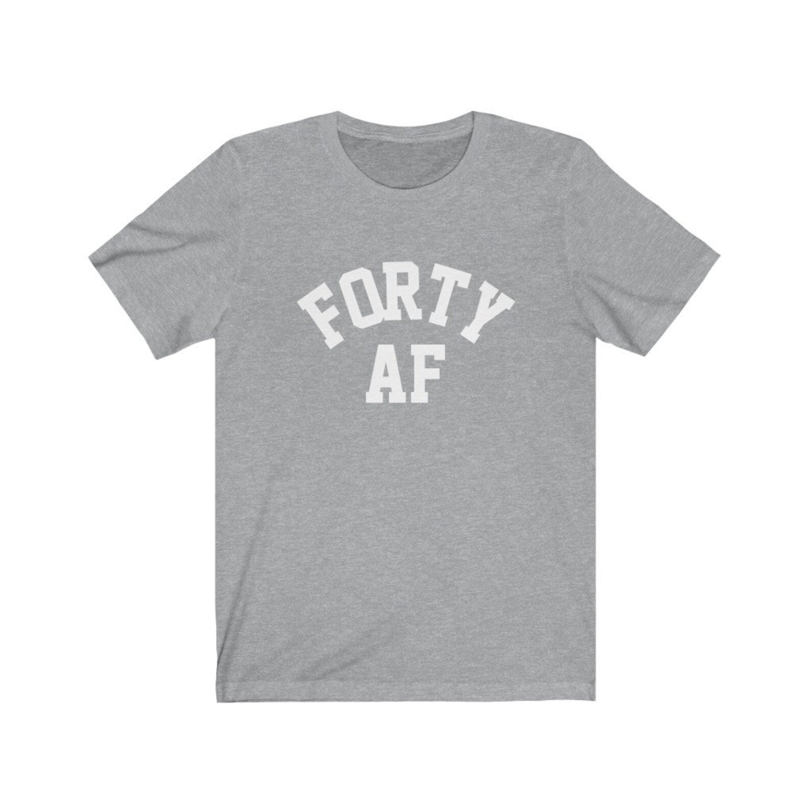 Forty AF Shirt 40th Birthday Shirt Fortieth Birthday Funny | Etsy