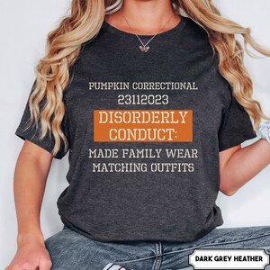 Thanksgiving Correctional Shirts, Funny Matching Group Family ...