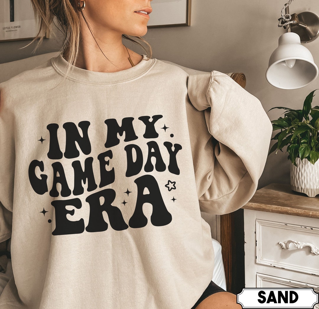 In My Game Day Era Sweatshirt, Game Day Shirt, Gameday Sports Mama Tee ...