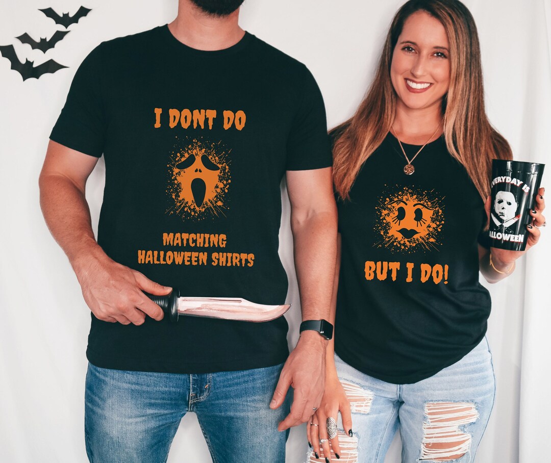Funny Couples Halloween Shirts I Dont Do Matching Halloween Shirts