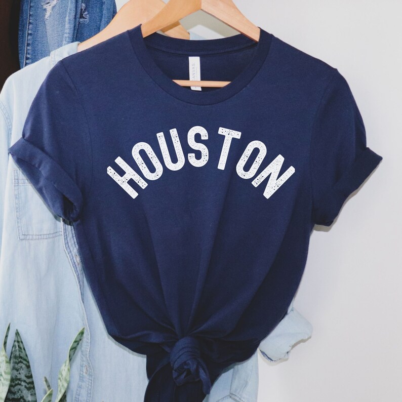Houston Shirt Houston Tshirt Houston Texas Souvenir T-shirt | Etsy