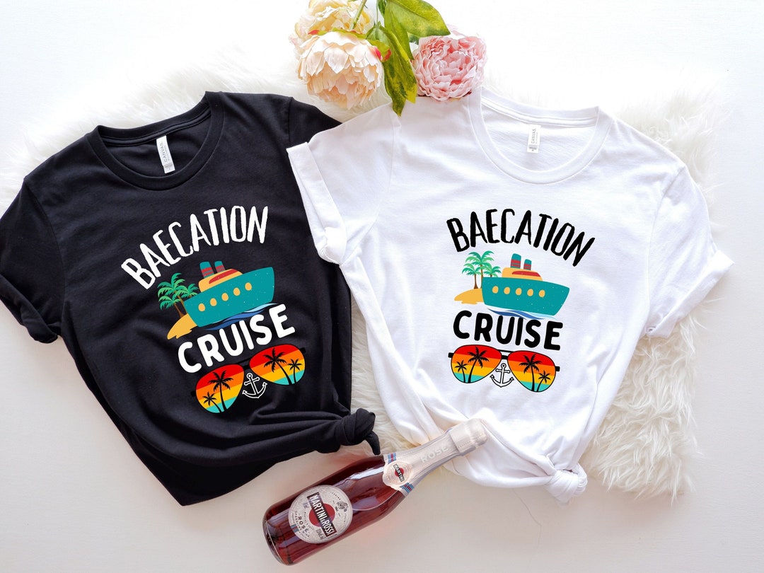 Baecation Cruise Shirts, Couples Cruise Tshirt, Vacation Cruise Shirt ...