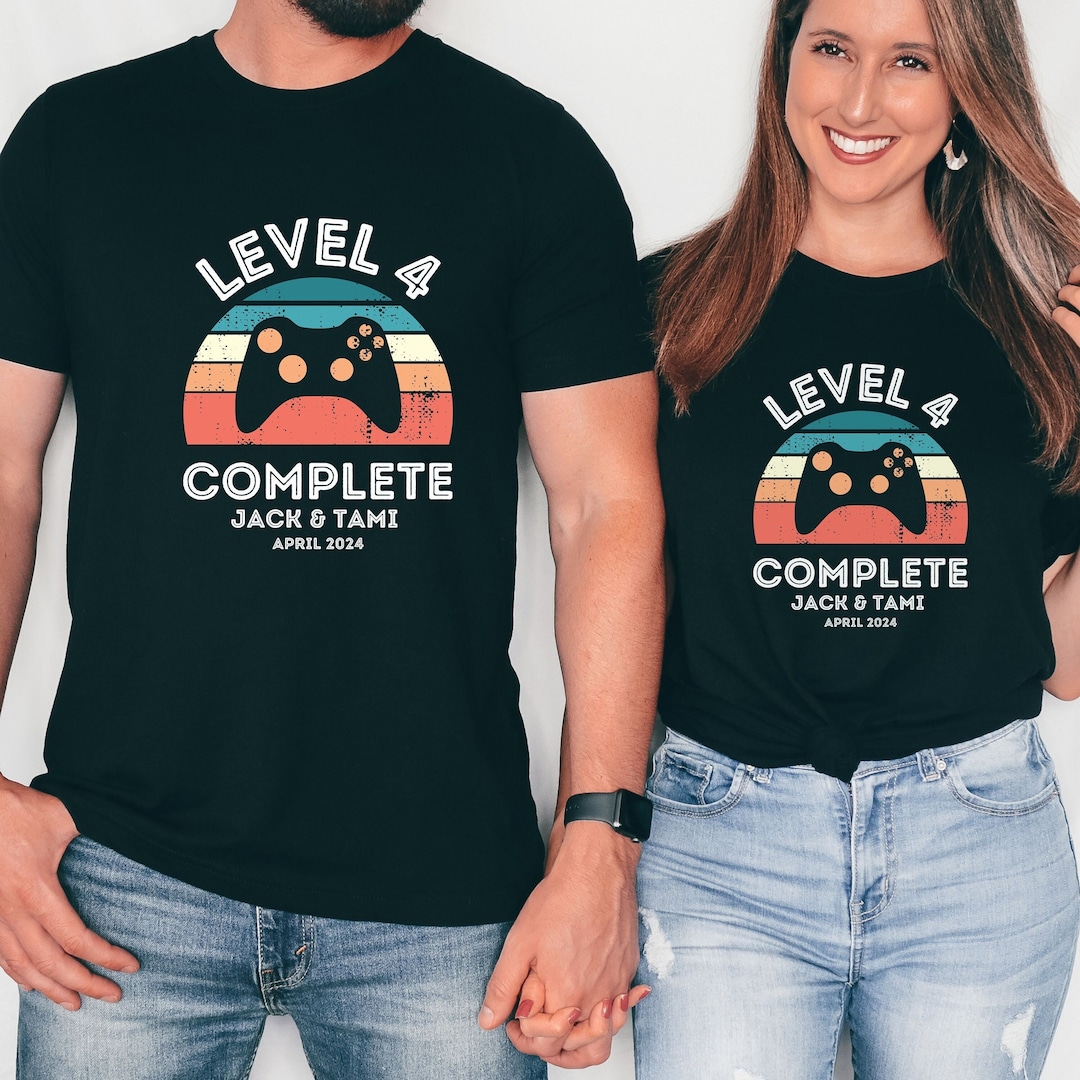 Gamer Anniversary Shirt, Custom Wedding Anniversary Tshirt for Husband ...