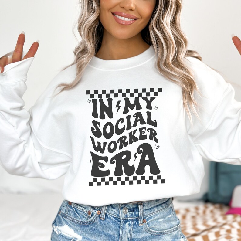 In My Social Worker Era Sweatshirt, Social Worker Sweatshirt ...