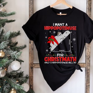 Math Teacher Christmas Shirt, Funny Math Teacher Ugly Christmas Sweater ...