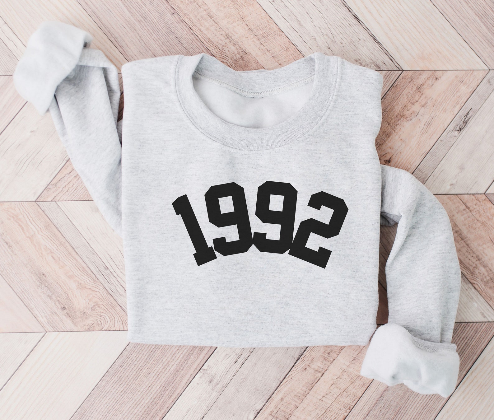 1992 Birthday Year Number Sweatshirt for Women, Women's 30th Birthday ...