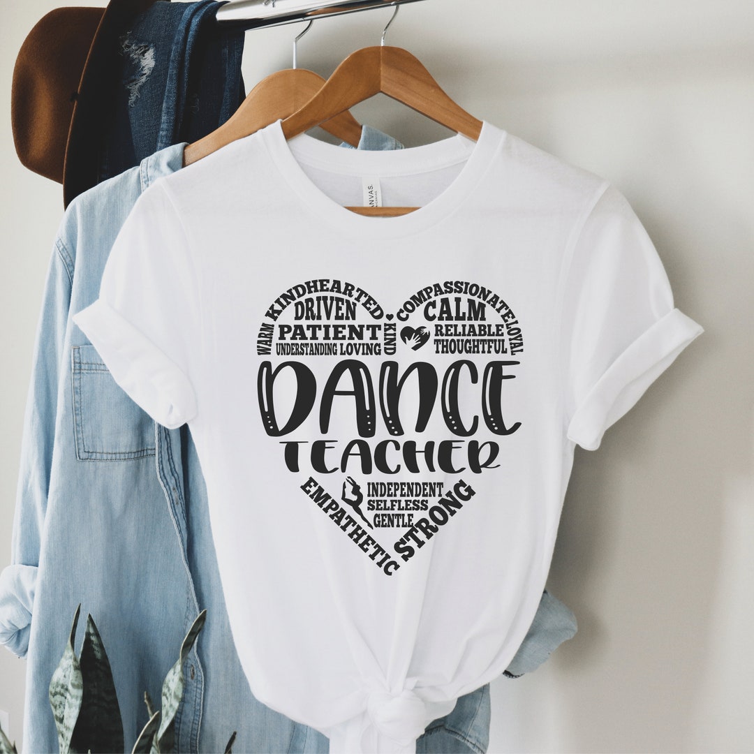 Dance Teacher Shirt, Dance Instructor Gift Shirt, Dance Teacher ...