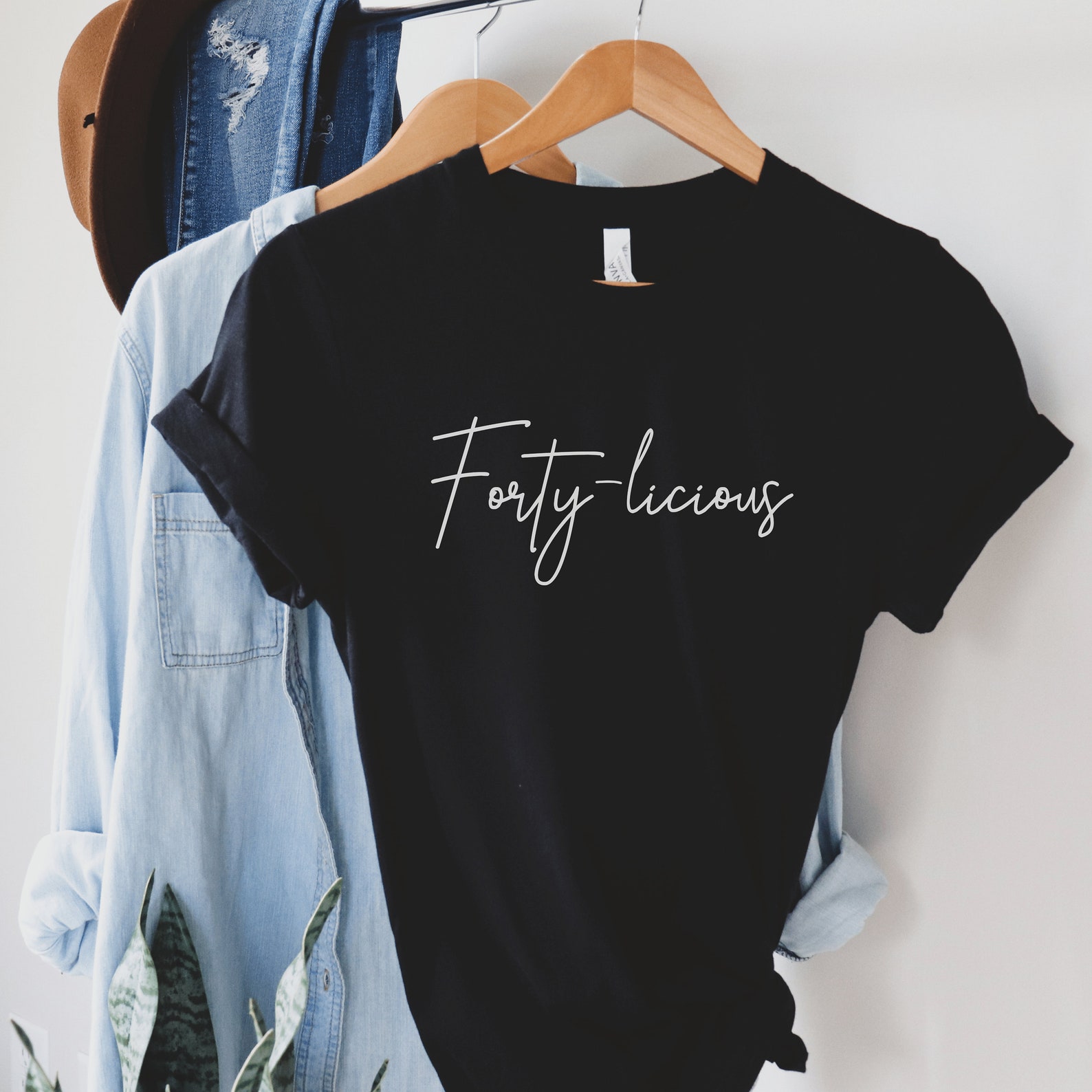 Forty-licious Shirt 40th Birthday Shirt Birthday Gift Shirt | Etsy