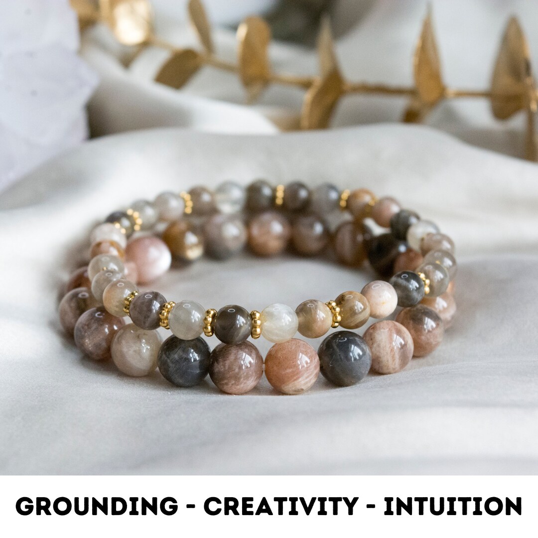 Stack Bracelet for Grounding Stability Intuition Protection Emotional ...
