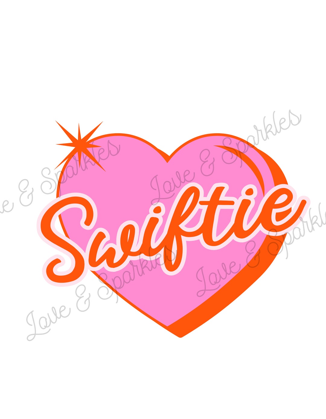 Digital Download Print Swiftie Heart Cut File for Cricut, Laser and PNG ...