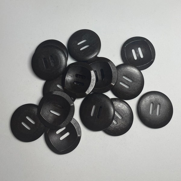 Wooden Button - Etsy