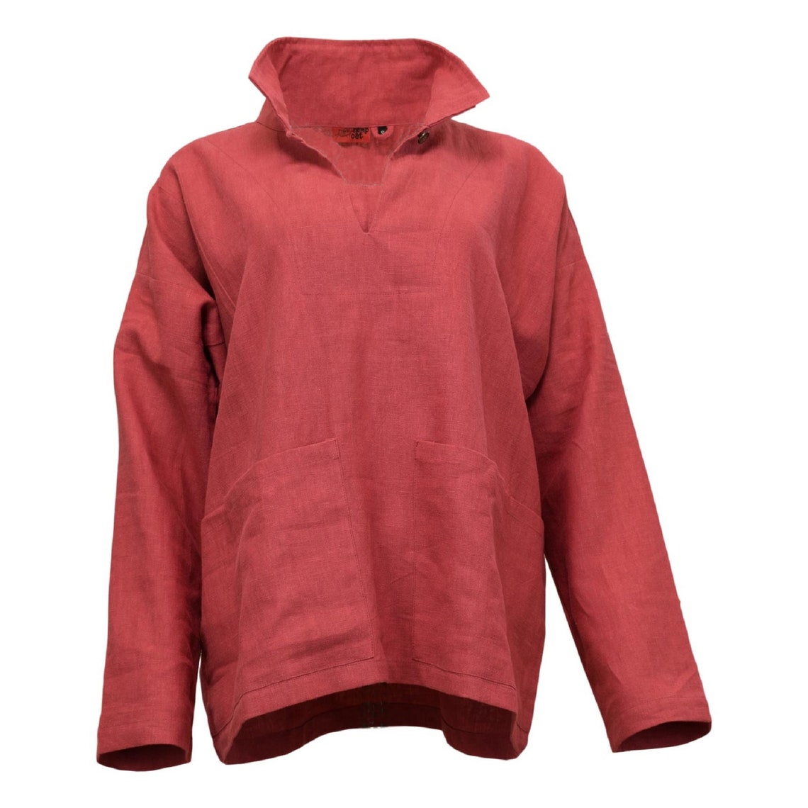 Cornish Fishermans Smock, Unisex Work Top, Practical Wear, Nettle ...