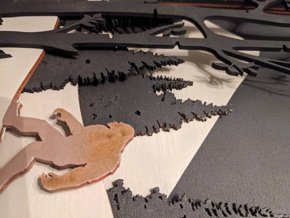 Bigfoot Yeti Shelf Display Bigfoot Decor Bigfoot Art Sasquatch - Etsy