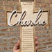 Personalized Cross With Poem First Holy Communion Baptism - Etsy