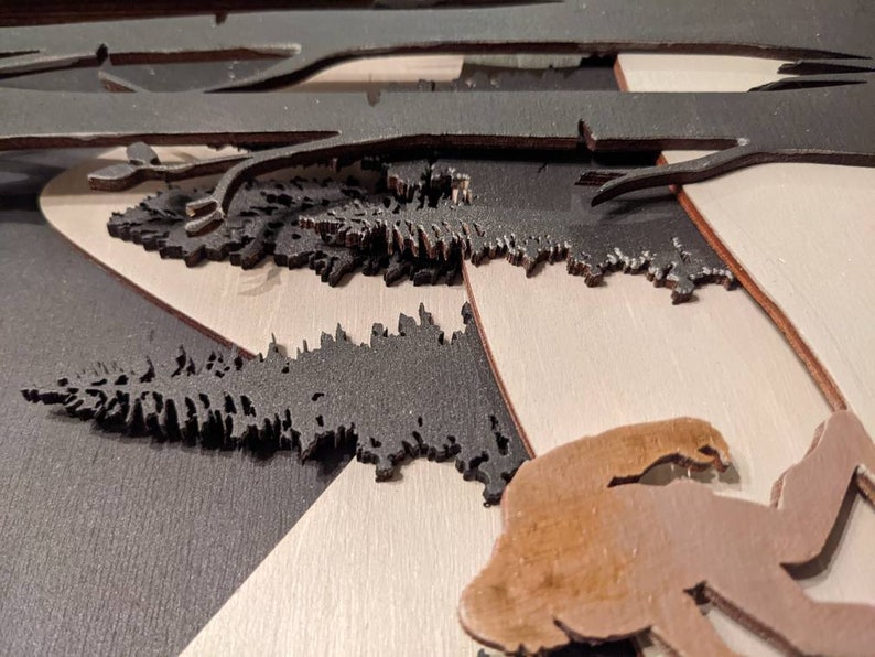 Bigfoot Yeti Shelf Display Bigfoot Decor Bigfoot Art Sasquatch - Etsy