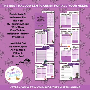 Printable Halloween Planner, Halloween, Halloween Printables, Halloween ...