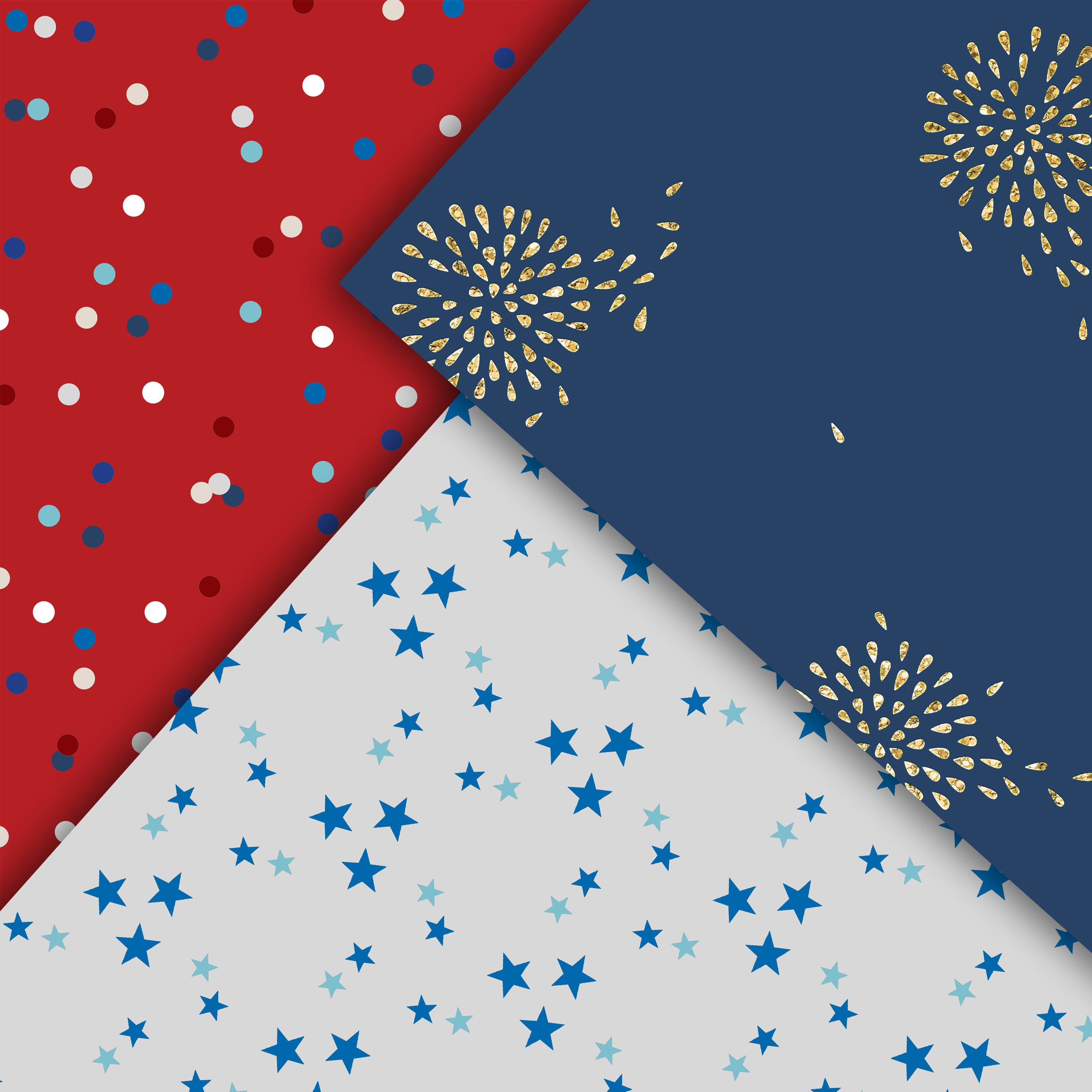 Fourth of July Digital Papers | Paper to Print | Independence Day ...