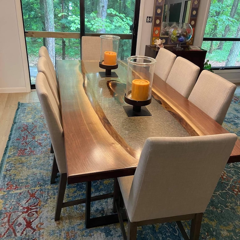 Rustic Dining Table - Etsy